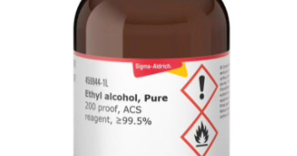 ETHYL ALCOHOL, PURE 200 PROOF, ACS REAGENT, ≥99.5% (459844-1L)