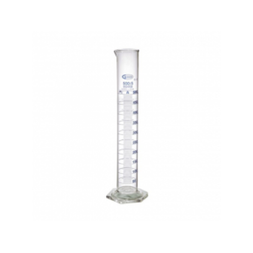 Hexagonal Base Measuring Cylinder Class-A
